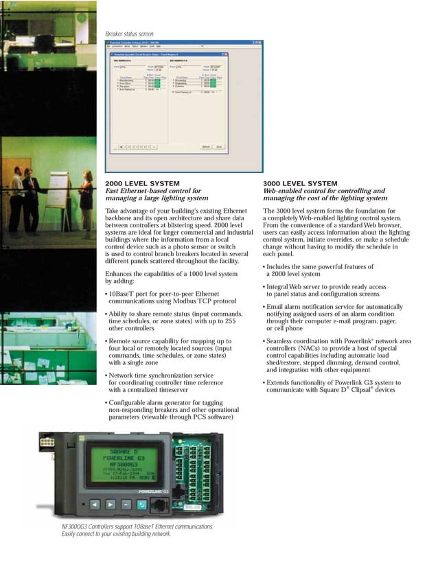 Powerlink® G3 Lighting Control Systems | PDF