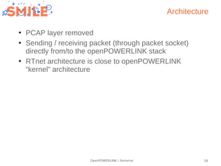openPOWERLINK over Xenomai | PPT