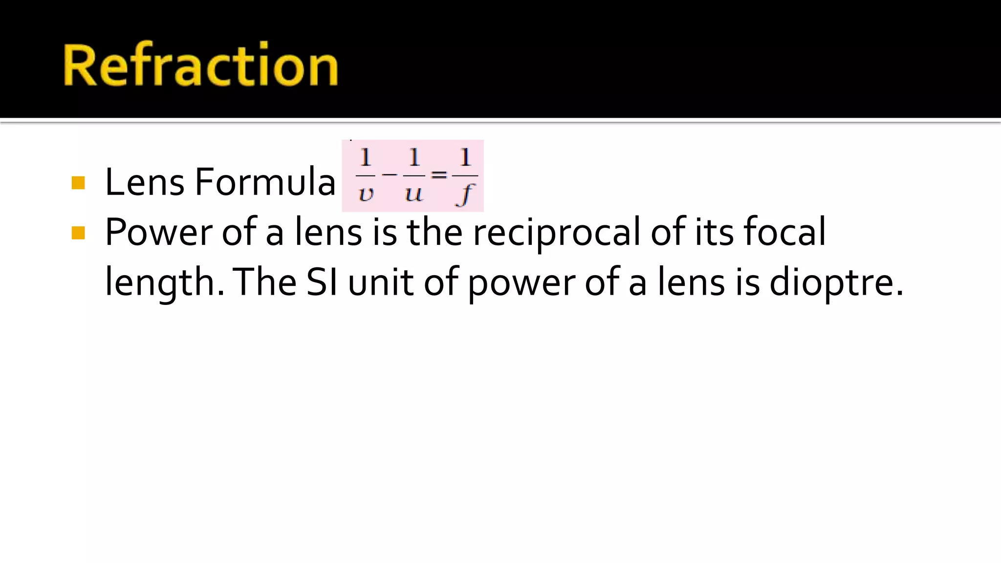 10th Light Reflection and Refraction - 6 | PPTX