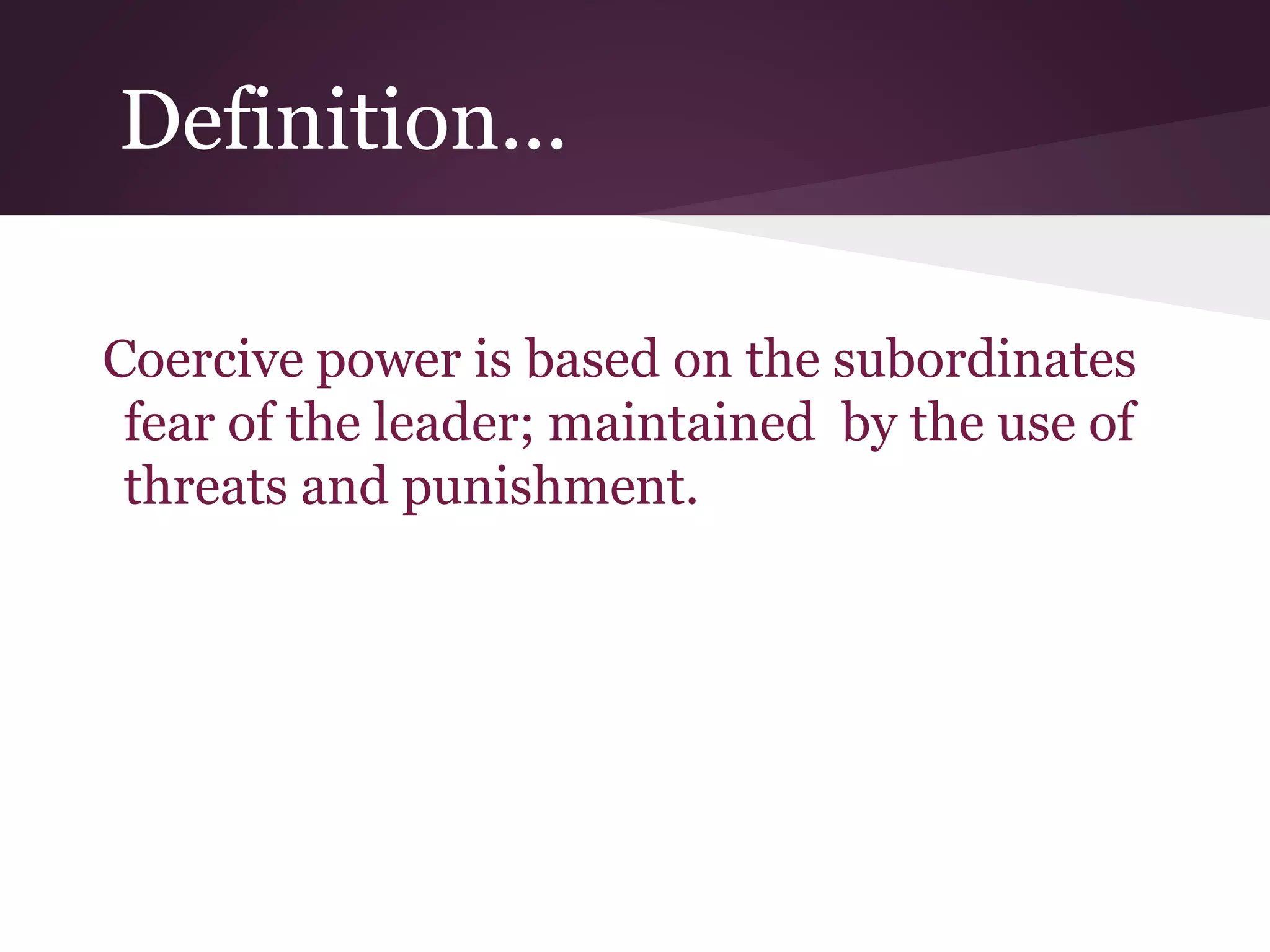 Types of Power | PPTX