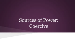 Types of Power | PPTX