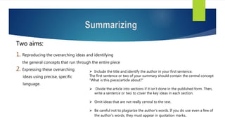 Writing advice | PPT