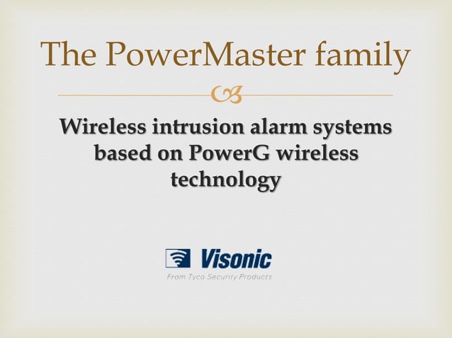 Power master control panels | PPTX