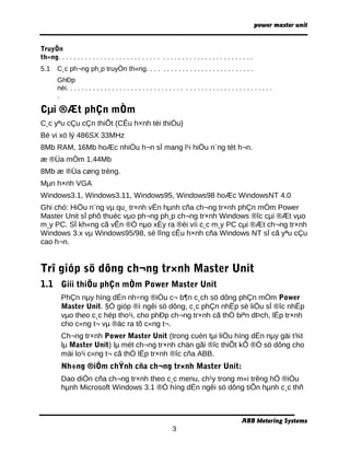 Power master unit 1 | DOC