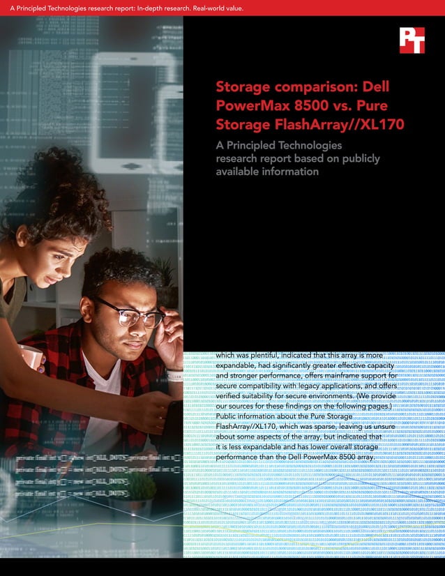 Storage comparison: Dell PowerMax 8500 vs. Pure Storage FlashArray//XL170 | PDF | Data Storage ...