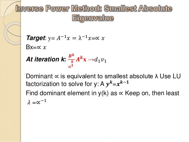 Power method
