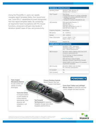 PowerMic II Product Brochure | PDF