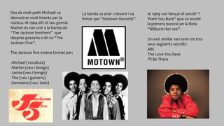 Treball Michael Jackson | PPTX