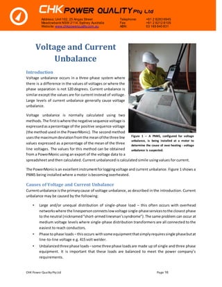 Power monic application notes chk power quality | PDF