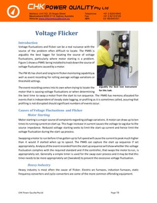 Power monic application notes chk power quality | PDF