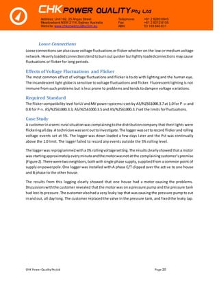 Power monic application notes chk power quality | PDF