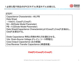 MOSFET(LEVEL=3)のデバイスモデリングのワークフロー | PDF