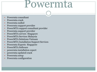 Powermta nulled | PPT