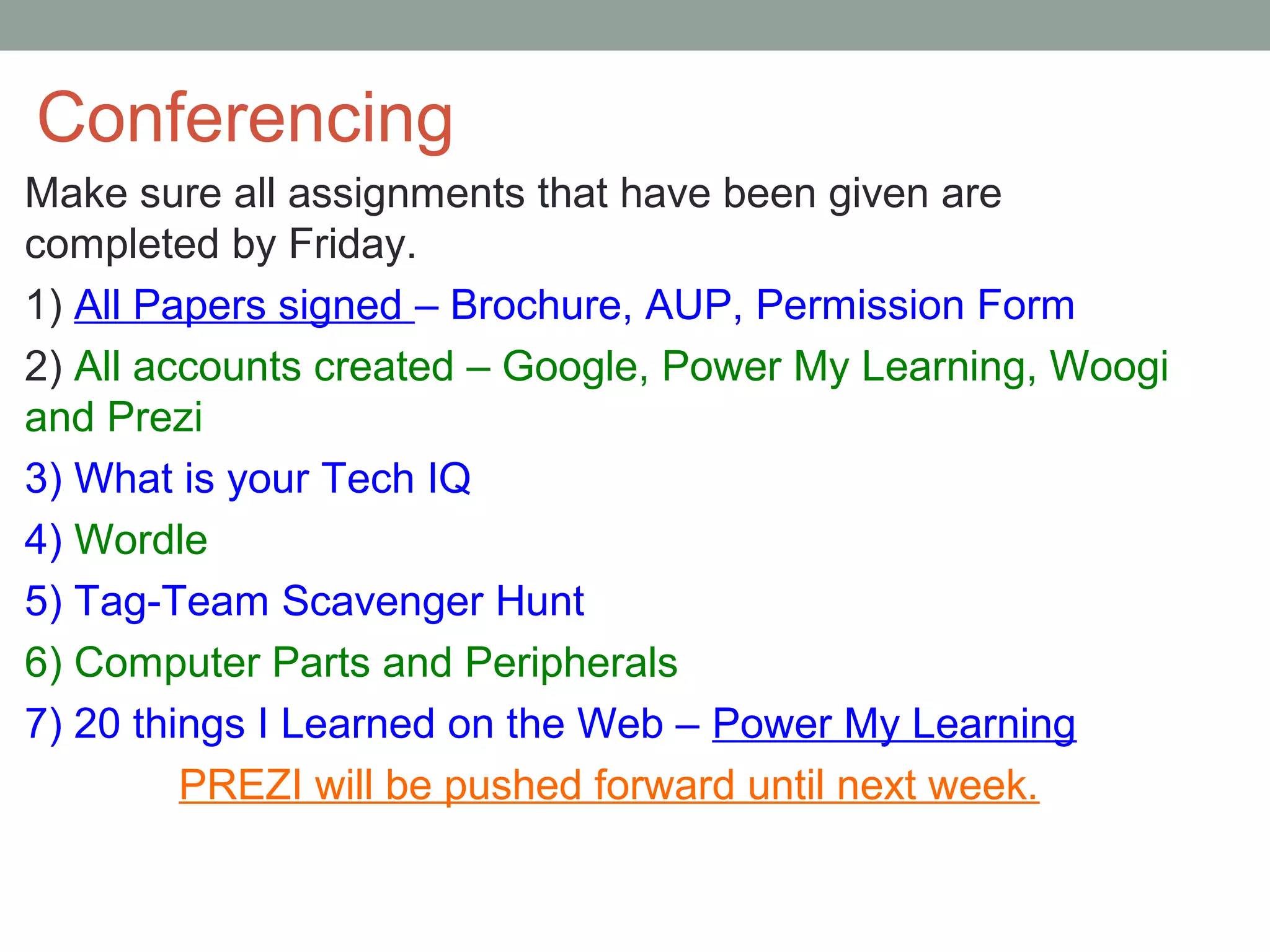 Power My Learning | PPT