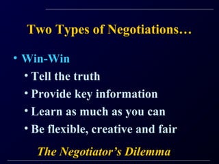 Power Negotiating | PPT