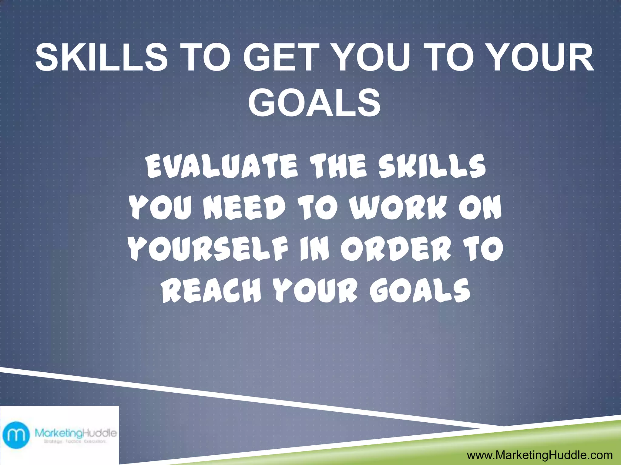 Marketing Huddle | Power Networking Blueprint-part 1 | PPTX