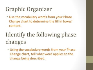 Power Notes Phase Changes of Matter | PPT