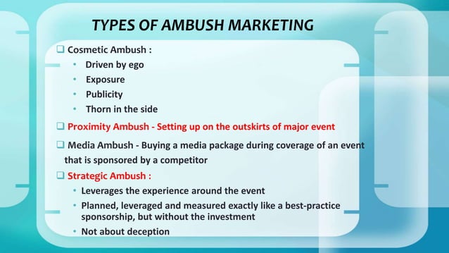 Power of Ambush Marketing | PPT