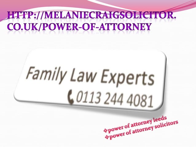 Power of attorney solicitors | PPT