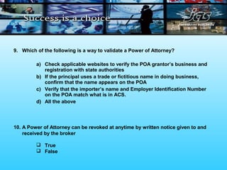 Power of attorney training | PPT