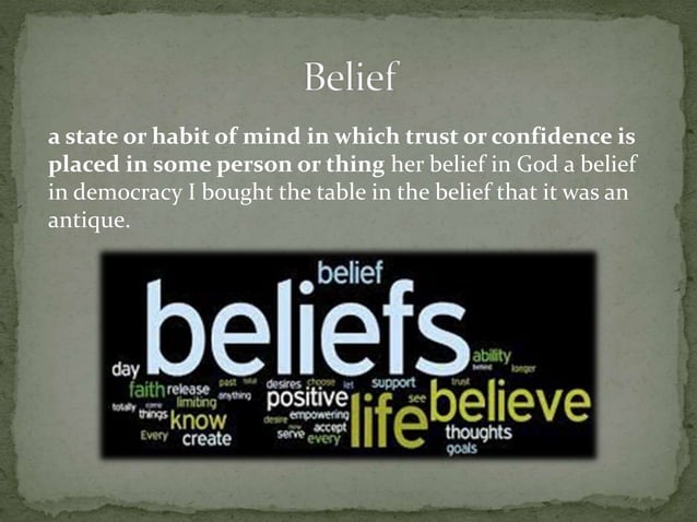 Power Of Belief.pptx | Spirituality | Religion & Spirituality