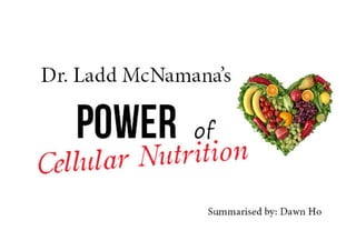 Power of cellular nutrition | PDF