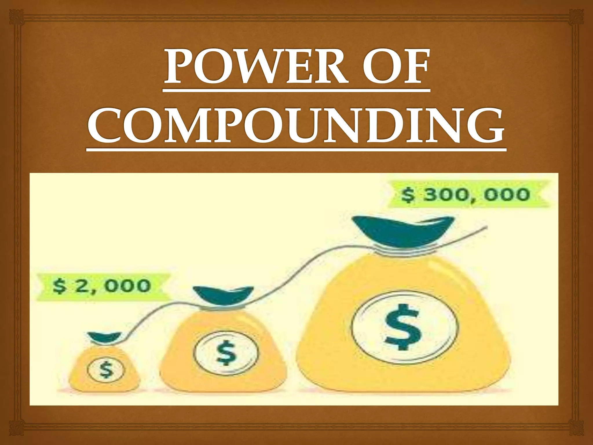 Power of compounding | PPTX
