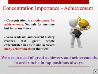 Power of concentration - 1st part | PDF