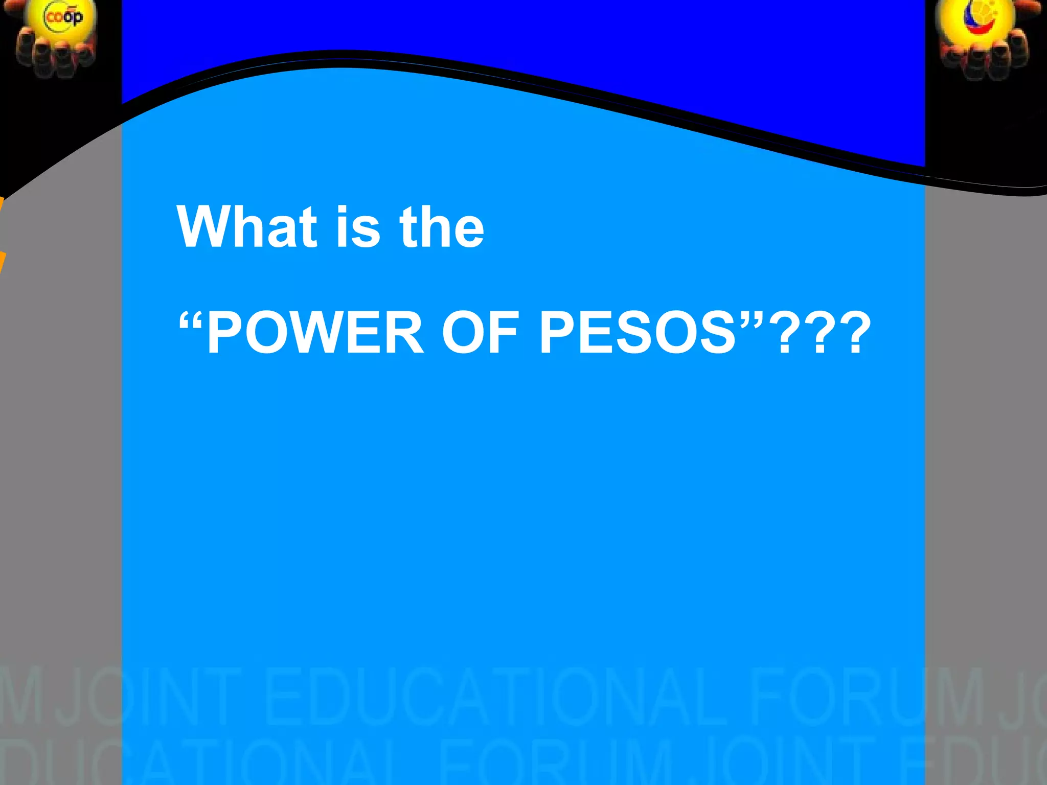 Power of coop pesos | PPT