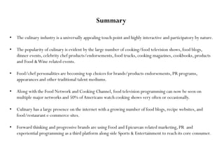 Power of Culinary Marketing | PPT