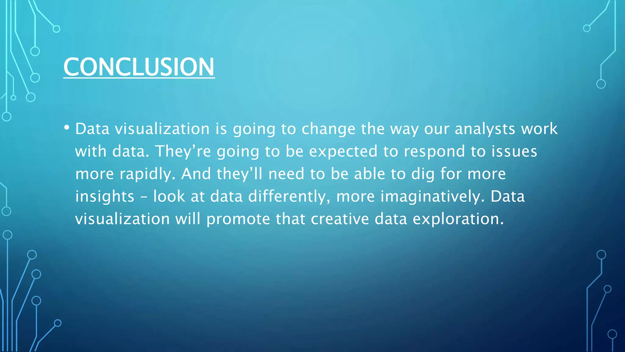 Power of data visualization | PPTX