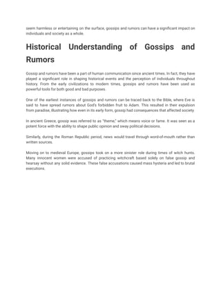Power Of Gossips Rumors Exploring Their Impact On Society.pdf