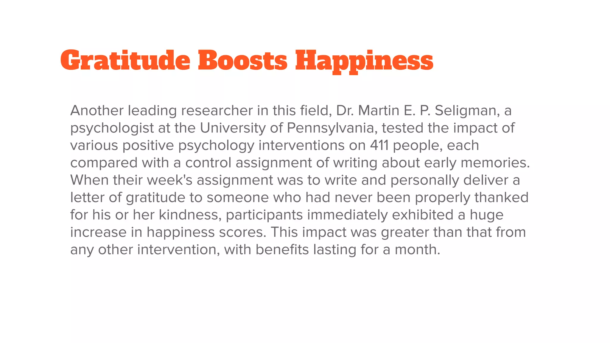 Power of gratitude | PDF