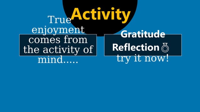 Power of Gratitude pptx for positive psy | PPT