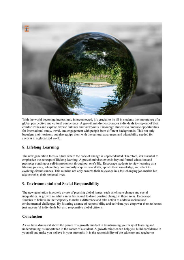 Power Of Growth Mindset: 9 Ways Of A Growth Mindset That Helps To ...