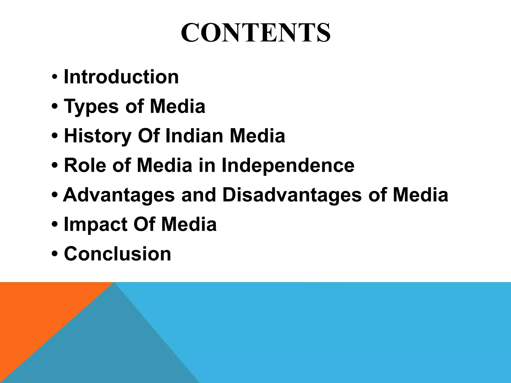 Power of media | PPTX