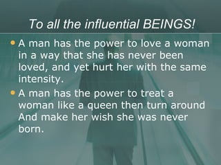Power of men | PPT