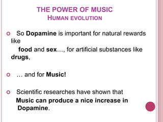 Power of music | PPTX