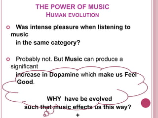 Power of music | PPTX