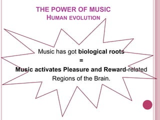 Power of music | PPTX