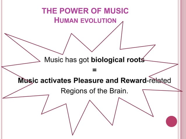 Power of music | PPTX