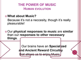 Power of music | PPTX