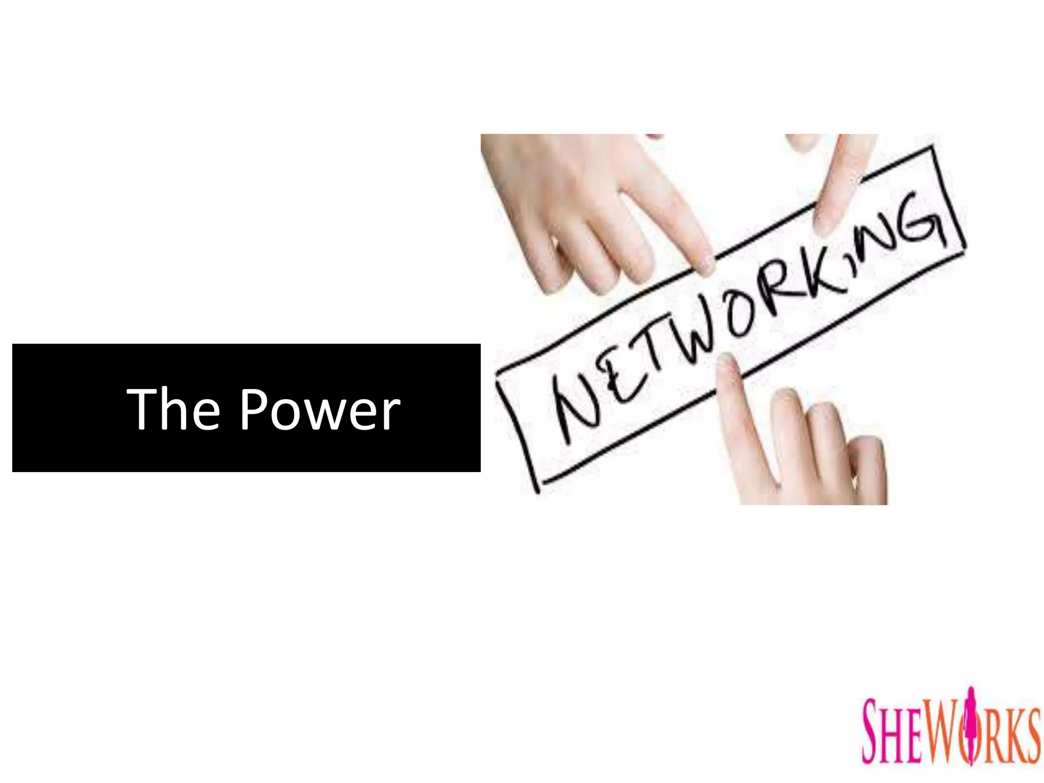 5 Simple Tips for Effective Networking | PPTX