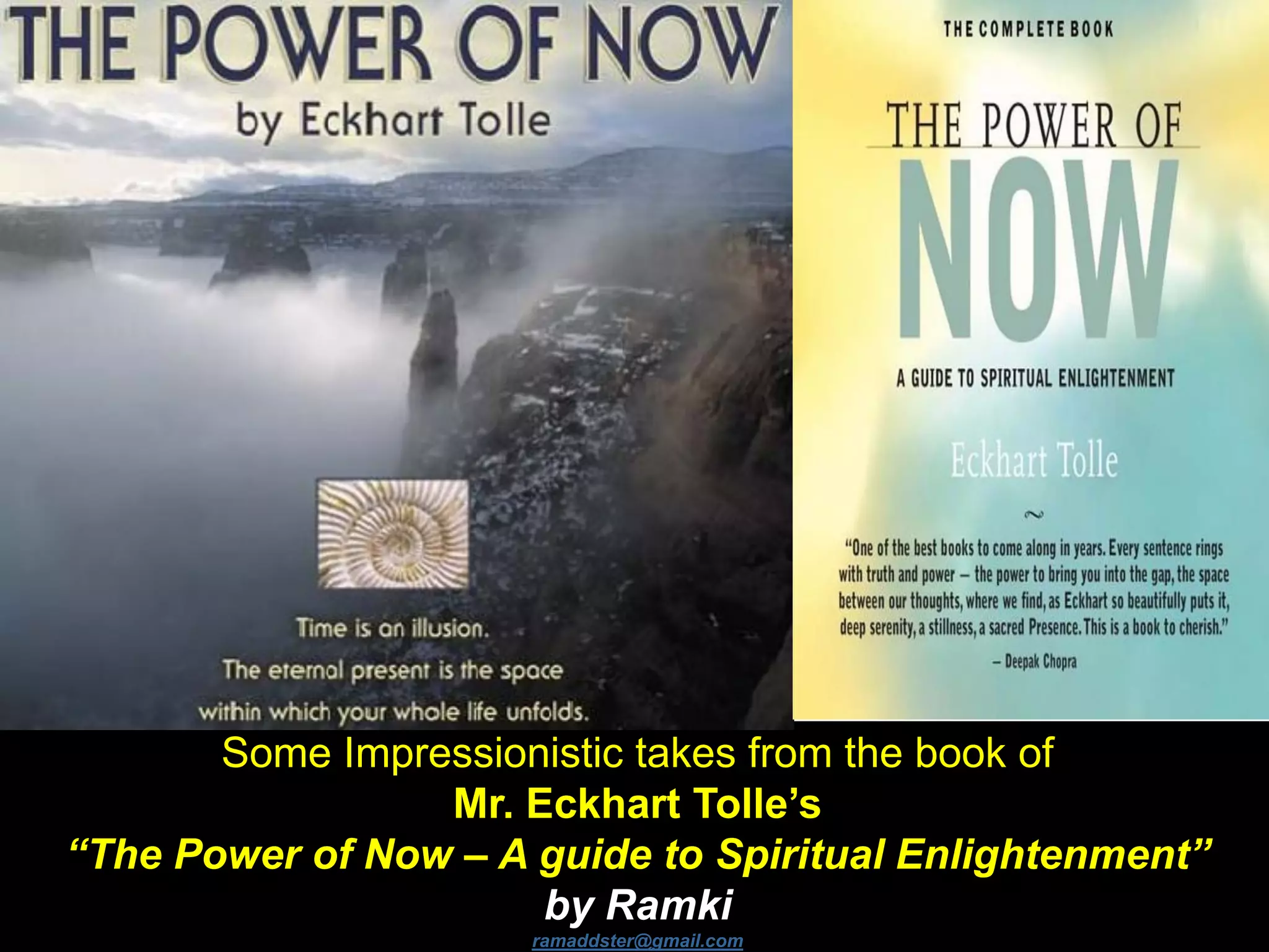 Power of now summary | PDF