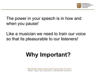 Power of pause | PPTX