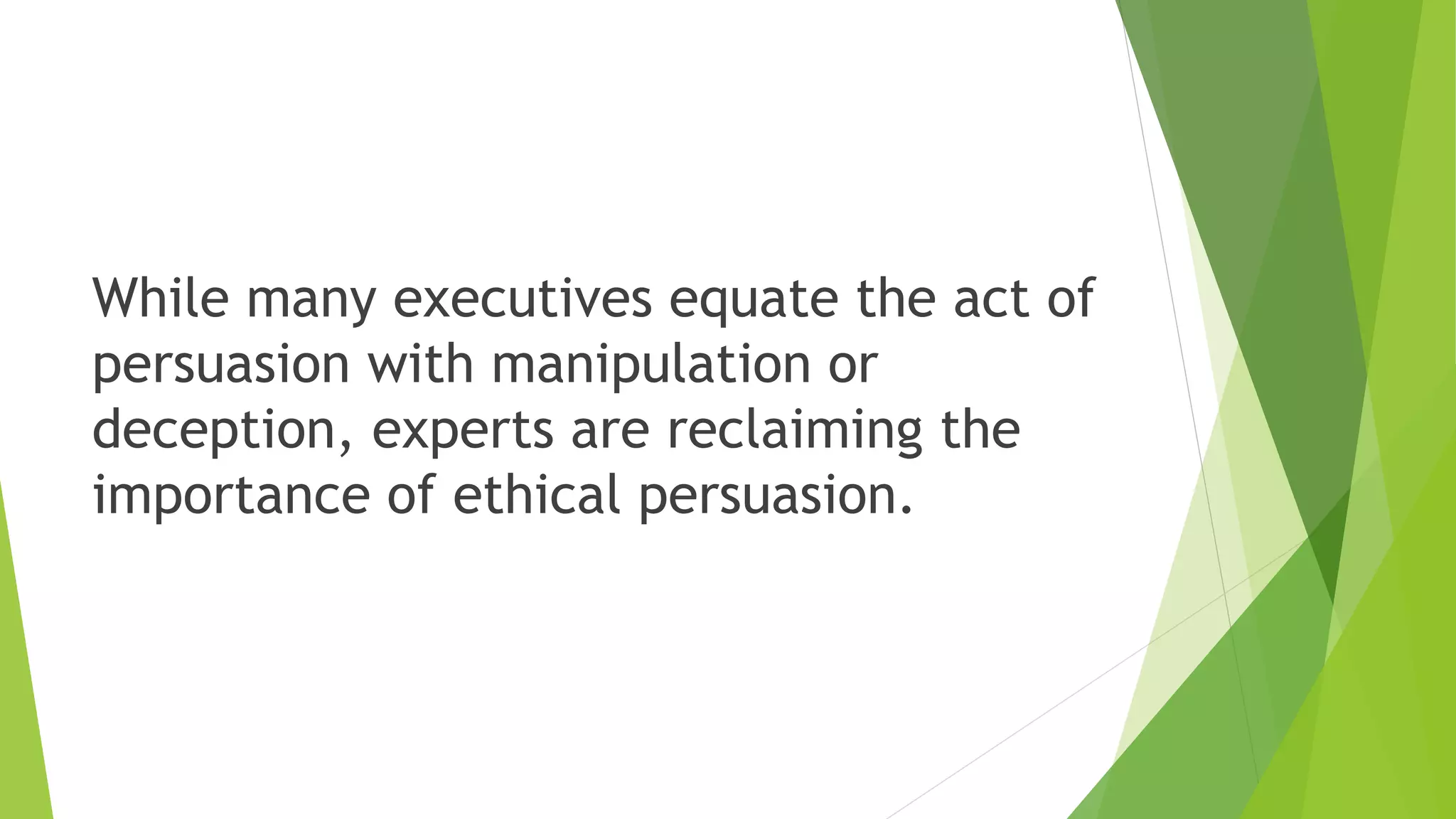 Power of Persuasion | PPT