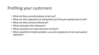 Power of persuasion | PPTX
