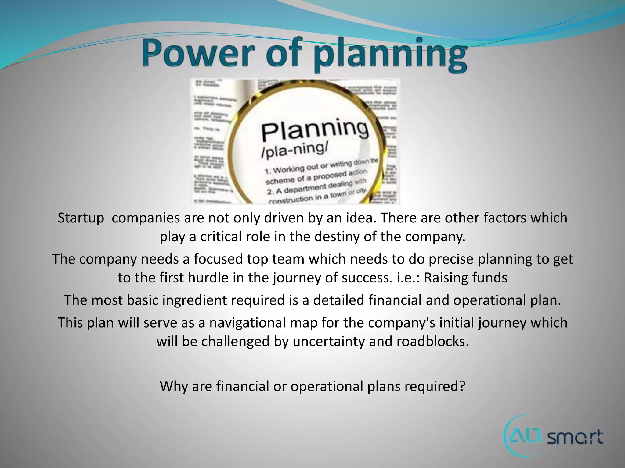 Power of planning | PPT