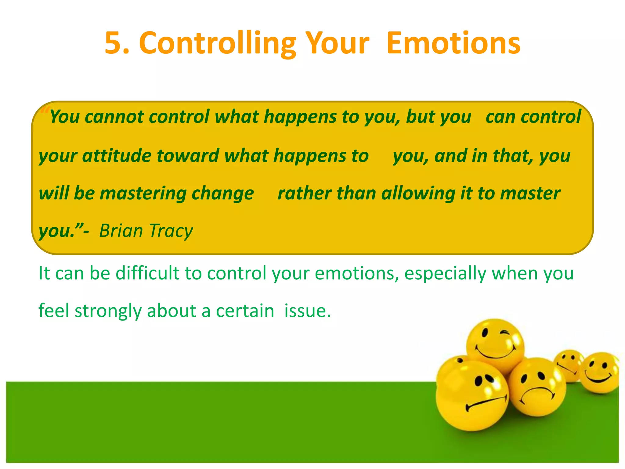 Importance of positive attitude | PPTX
