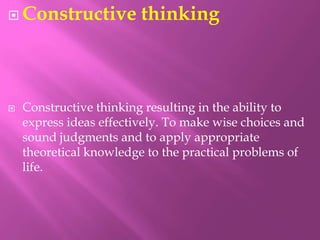 Power Of Positive Thinking | PPTX